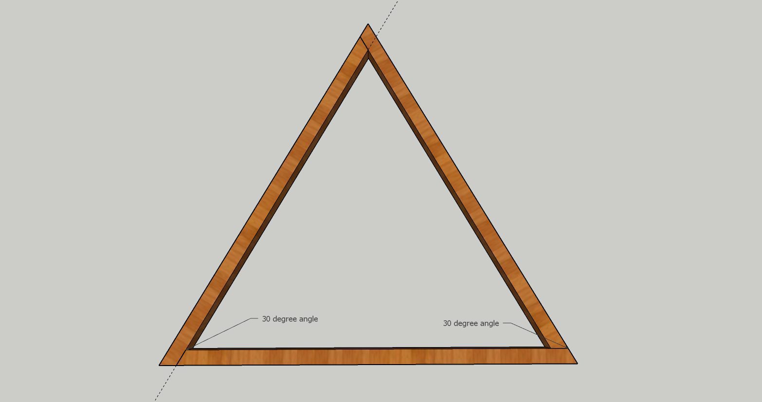 Building a triangle - Team Building With Bite